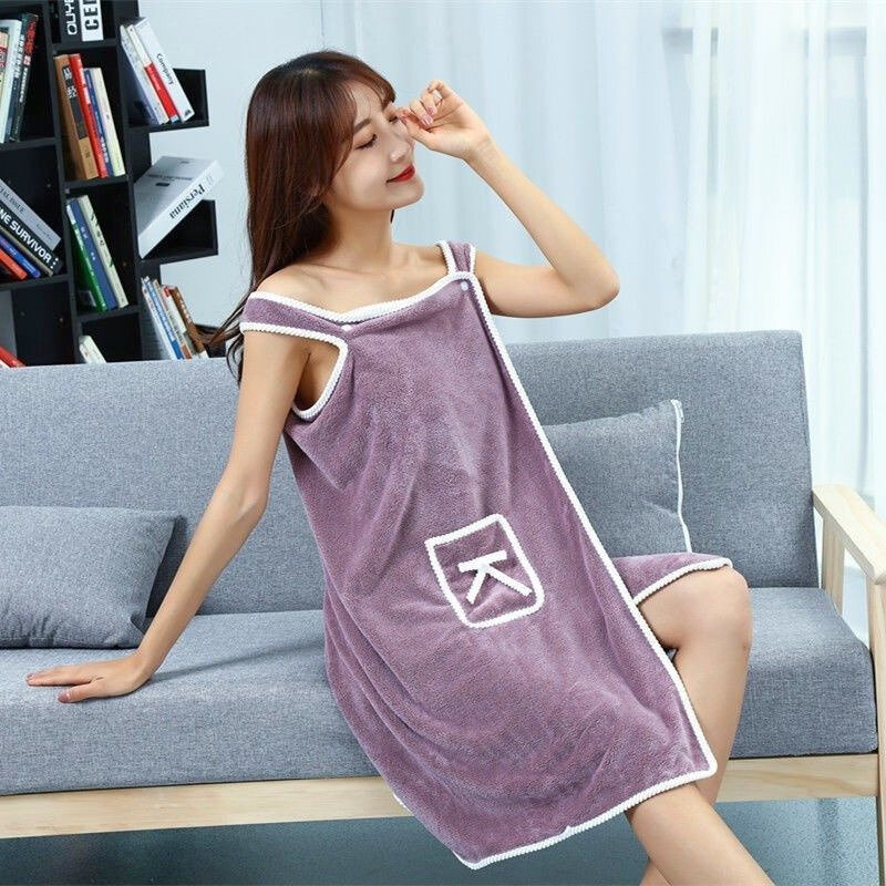 Юбка для бани из кораллового флиса 150x80 см, быстрое впитывание влаги, удобная фиксация, стильный дизайн