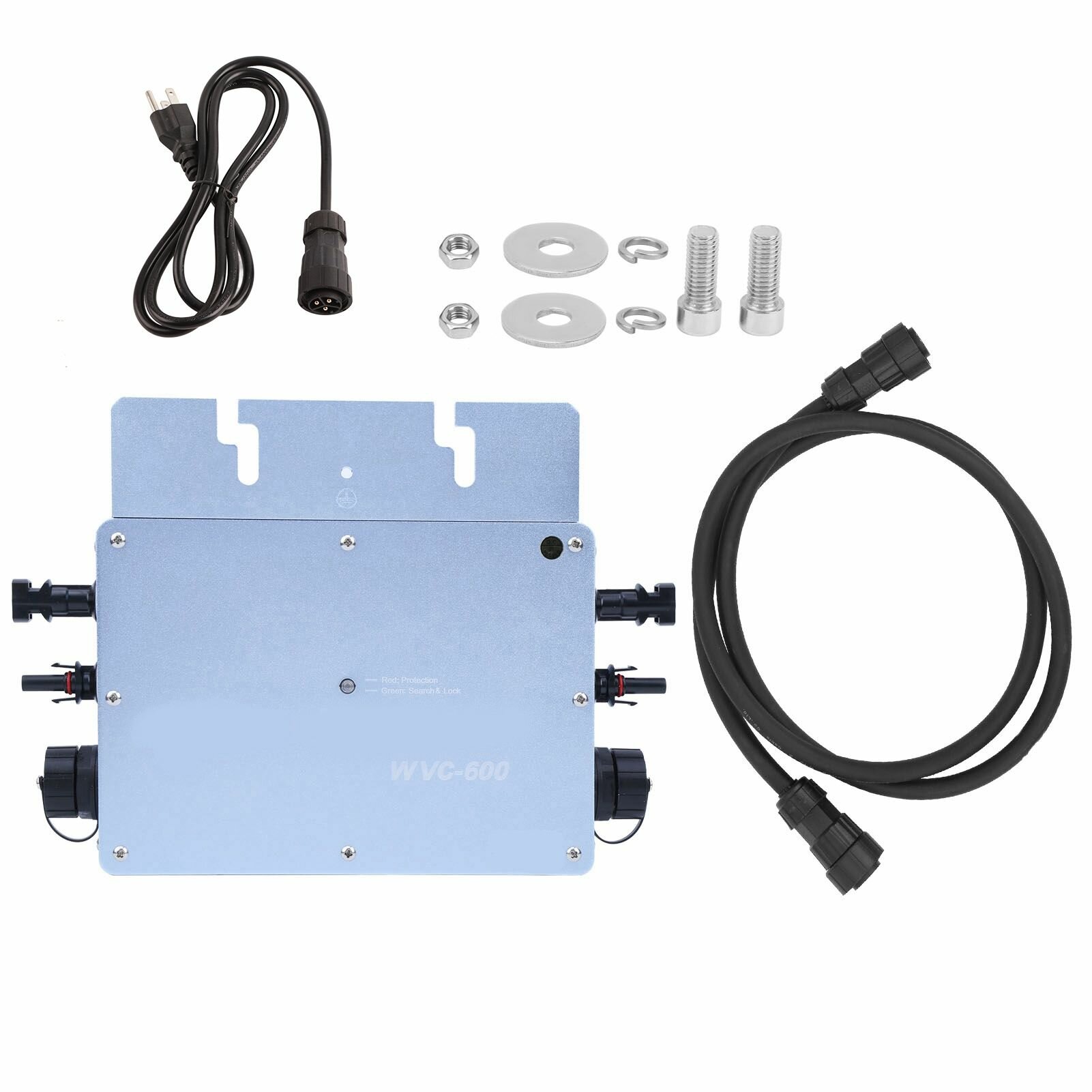 WVC-600W Grid Tie микроинвертор, водонепроницаемый, Blue110V