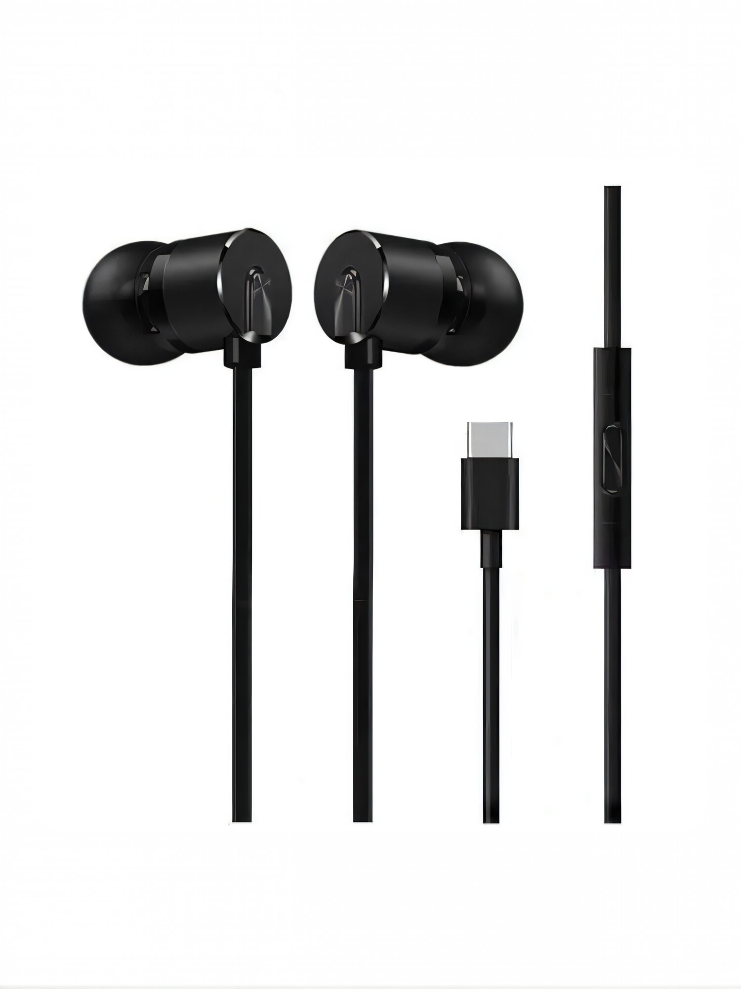 Наушники OnePlus Bullets 2T Type-C черный (BE02T)