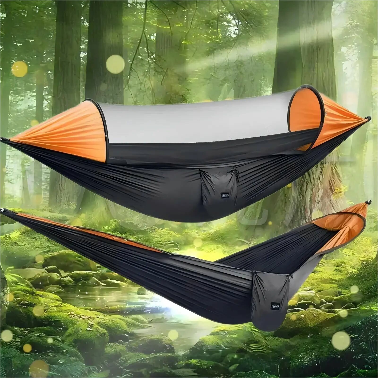 Гамак, 140x280см/с сумкой для хранения