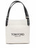 Сумка Tom Ford, белый, черный