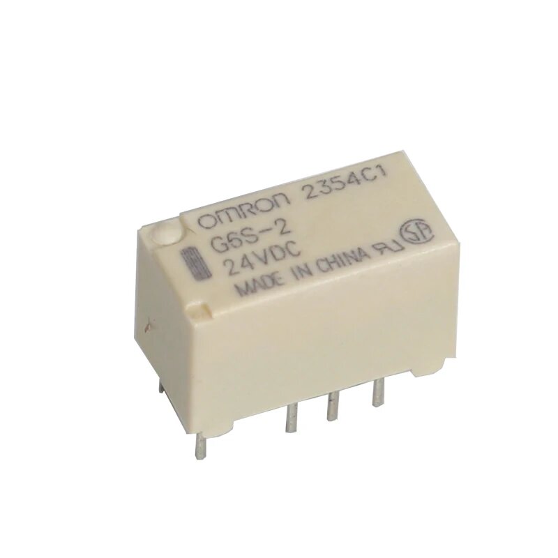 Мини-реле G6S-2 5В 12В 24В 5PCS, 24V