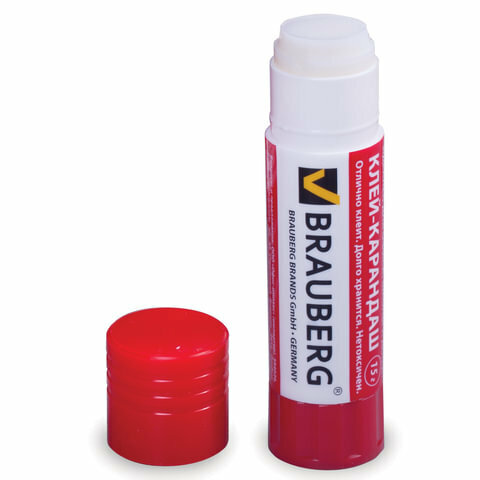 Клей-карандаш Brauberg 15 г (220870)