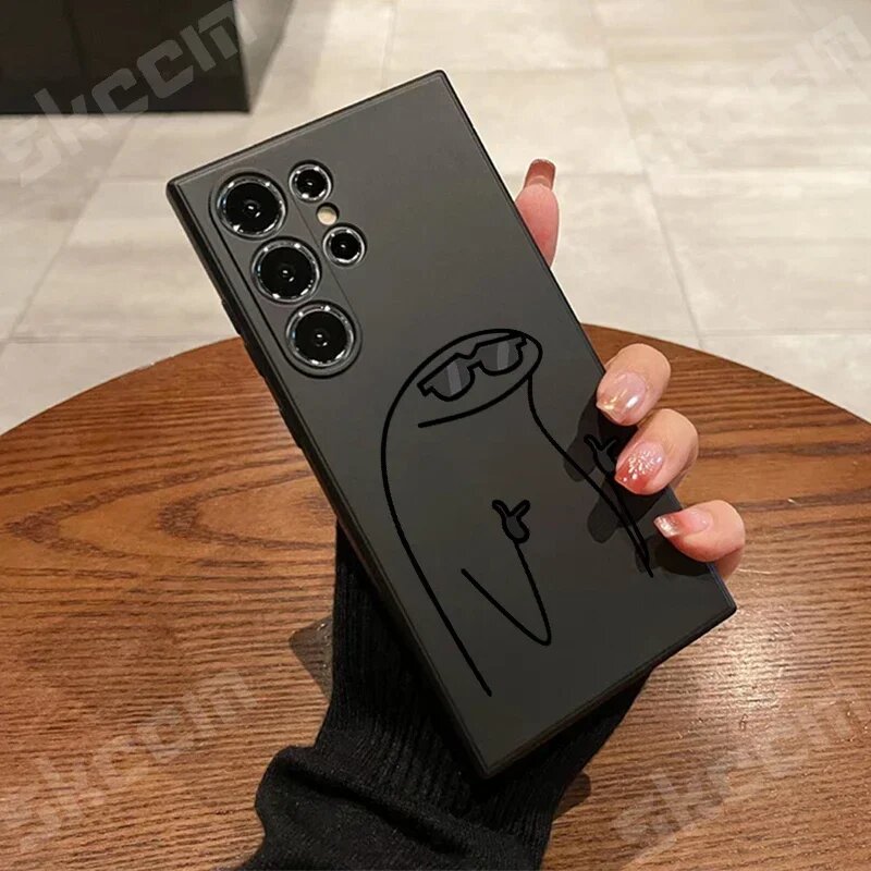 Мужской чехол для телефона с рисунком Matchstick для Samsung S24 Ultra Черный, Black A200, S20 FE