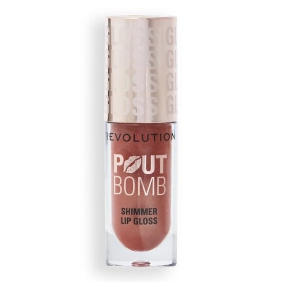 Блеск для губ Revolution Makeup Pout Bomb Plumping Gloss тон Nude Glow, 4,5 мл