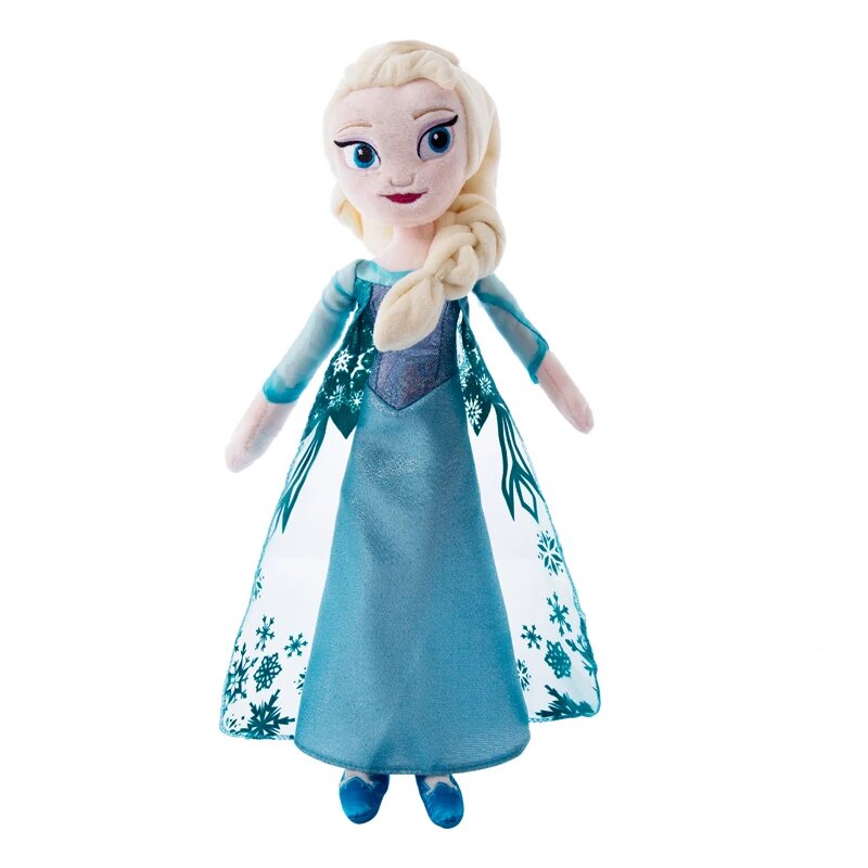 Мягкая игрушка Disney Frozen Анна и Эльза Синий, 40cm Elsa