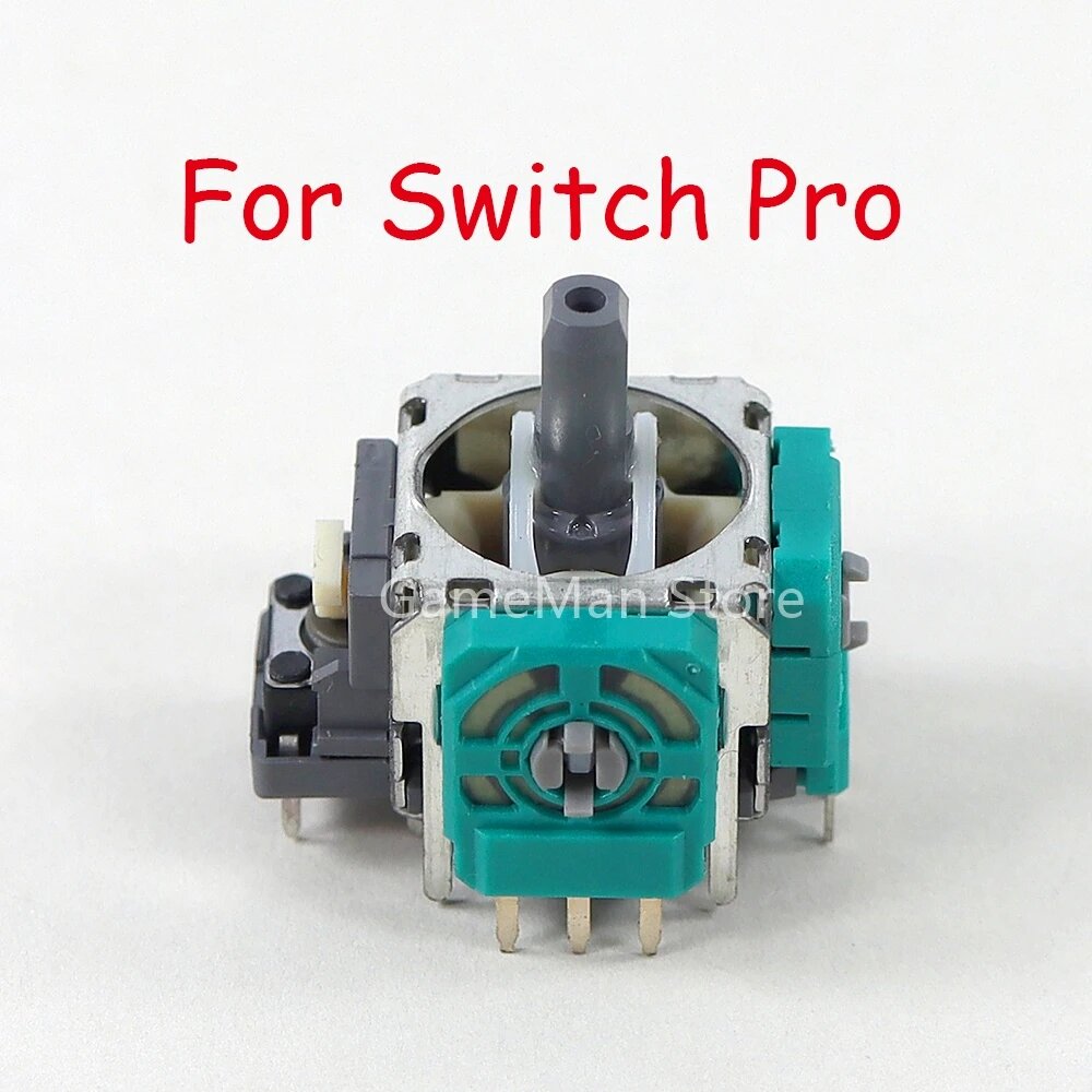 Оригинальный контроллер Nintendo Switch Pro, 1 шт, 3D аналоговый джойстик, сенсорный модуль для большого пальца