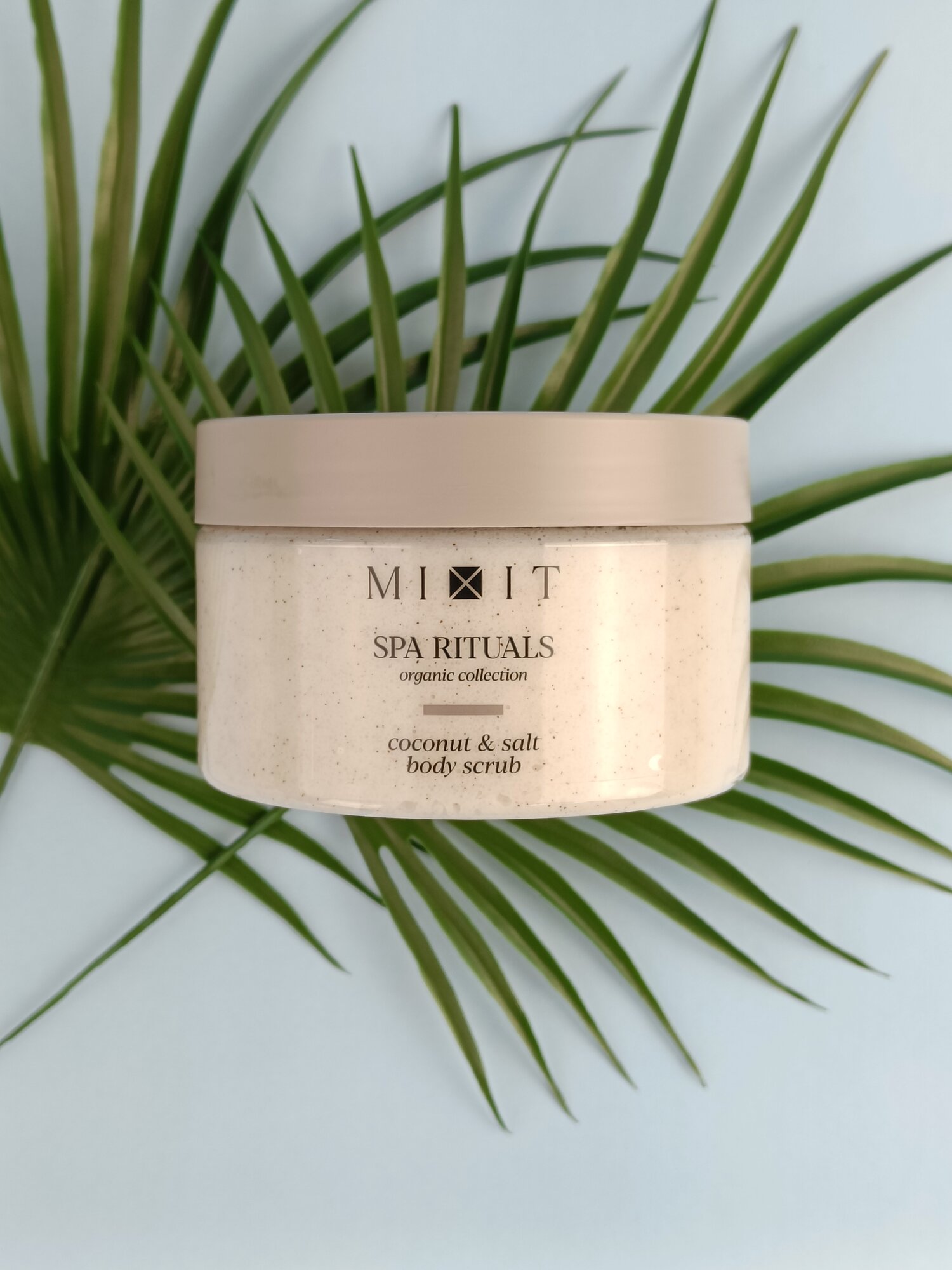 Скраб-бальзам для тела Mixit с кокосовой стружкой, соляной, 300 г