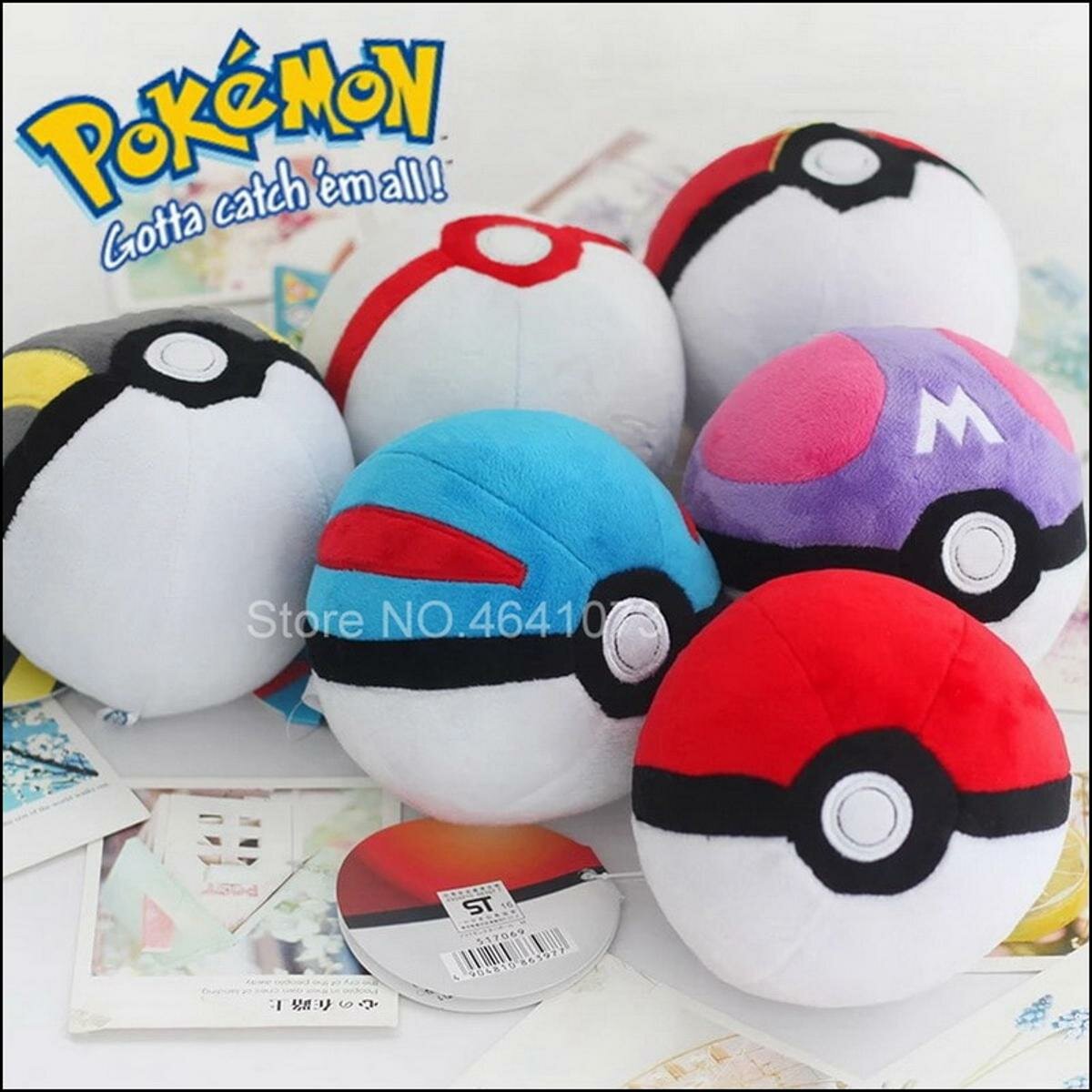 Покемон Животные Poke Ball Милый Пикачу Мяч Плюшевые Куклы Фигурки Подвеска Мягкие Игрушки Дети