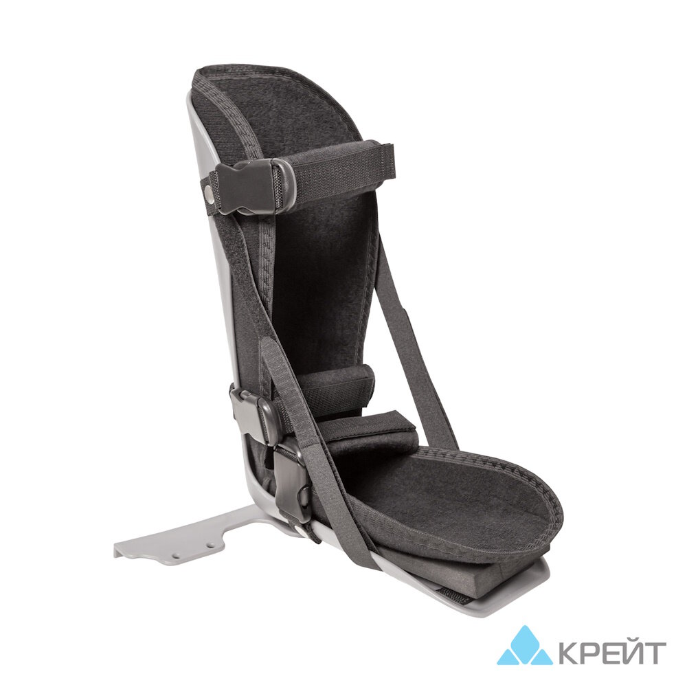 Бандаж F-211RDN для голеностопного сустава (ортез деротационный), №4, черный