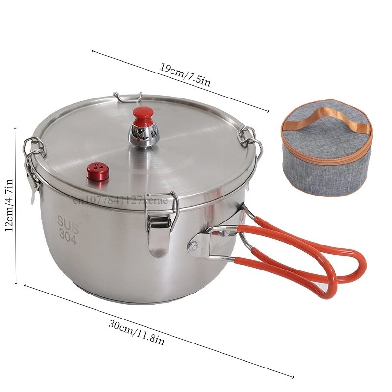 Кастрюля из нержавеющей стали 2,5 л SS8