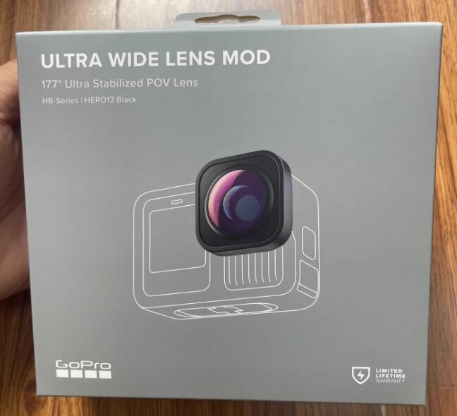 Мод объектива GoPro Ultra Wide Lens (HERO13 Black) - официальный объектив GoPro (AEWAL-001)32