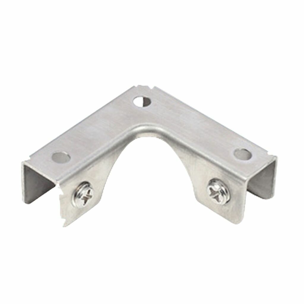 Аппаратные средства+аксессуары для стекла с фиксированным зажимом из 6шт-L-образный зажим диаметром от 6 до 10 мм