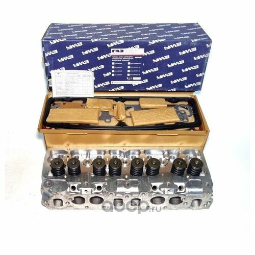 Головка блока цилиндров умз-4216-40(-70) в сб. с крепежом оригинал газ Умз 4216100300130