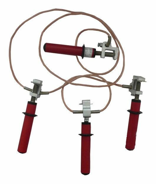 Заземление переносное пзру 1H для РУ до 1000В (сеч.50мм2) ПЗРУ-1Н-50