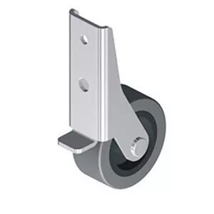 Колесо мебельное боковое с бортиком 40 мм LongWay 5011040