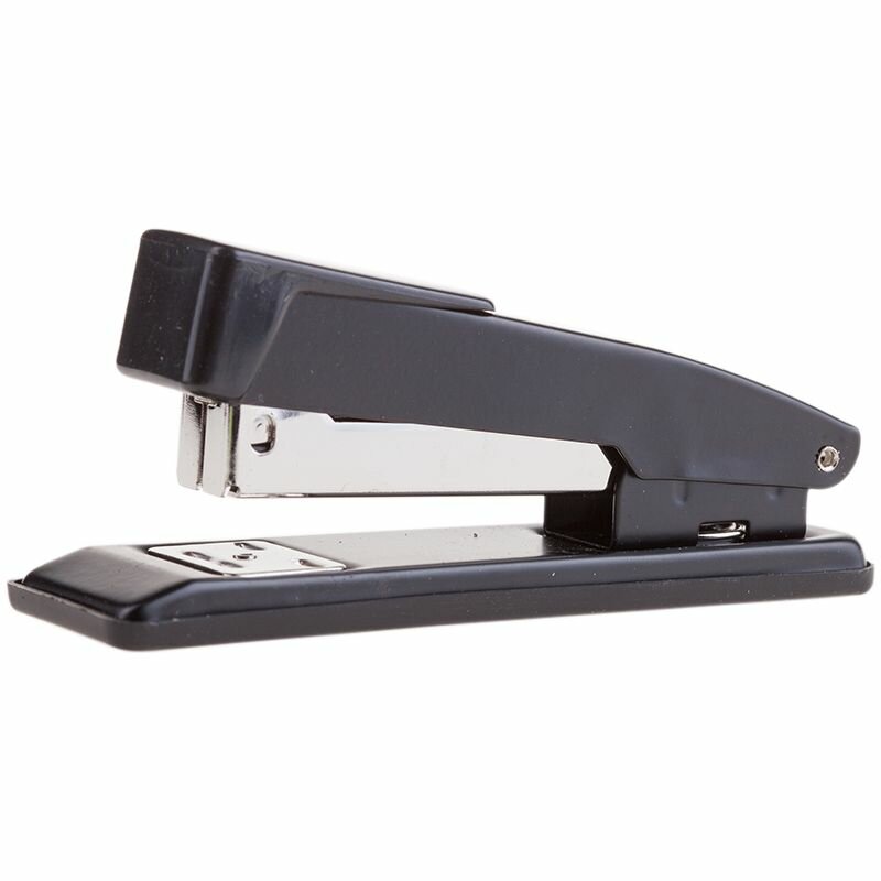 Степлер 24/6 до 20 листов металлический корпус черный