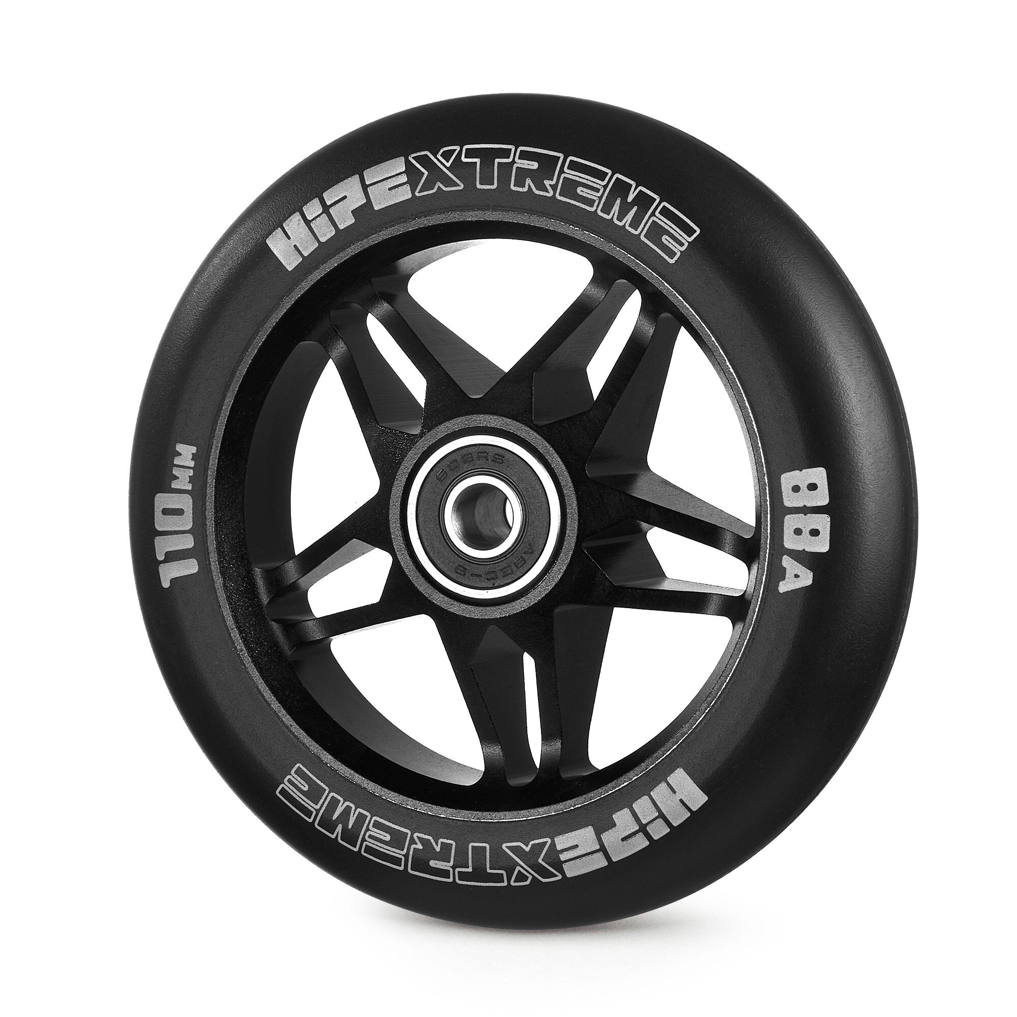 Колесо HIPExtreme H3 110*24 мм, для трюкового самоката, черный/черный
