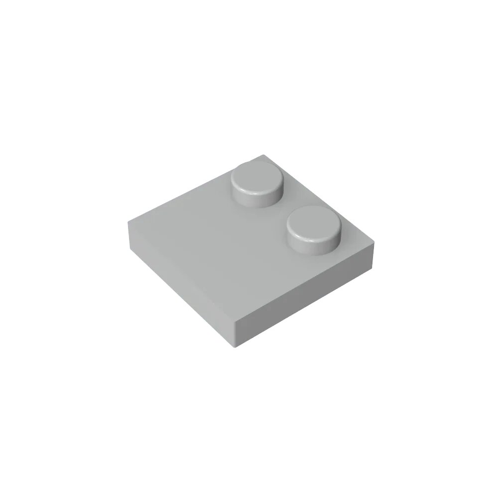 Серый LEGO® Brick 2x2 — 10 шт. (071)