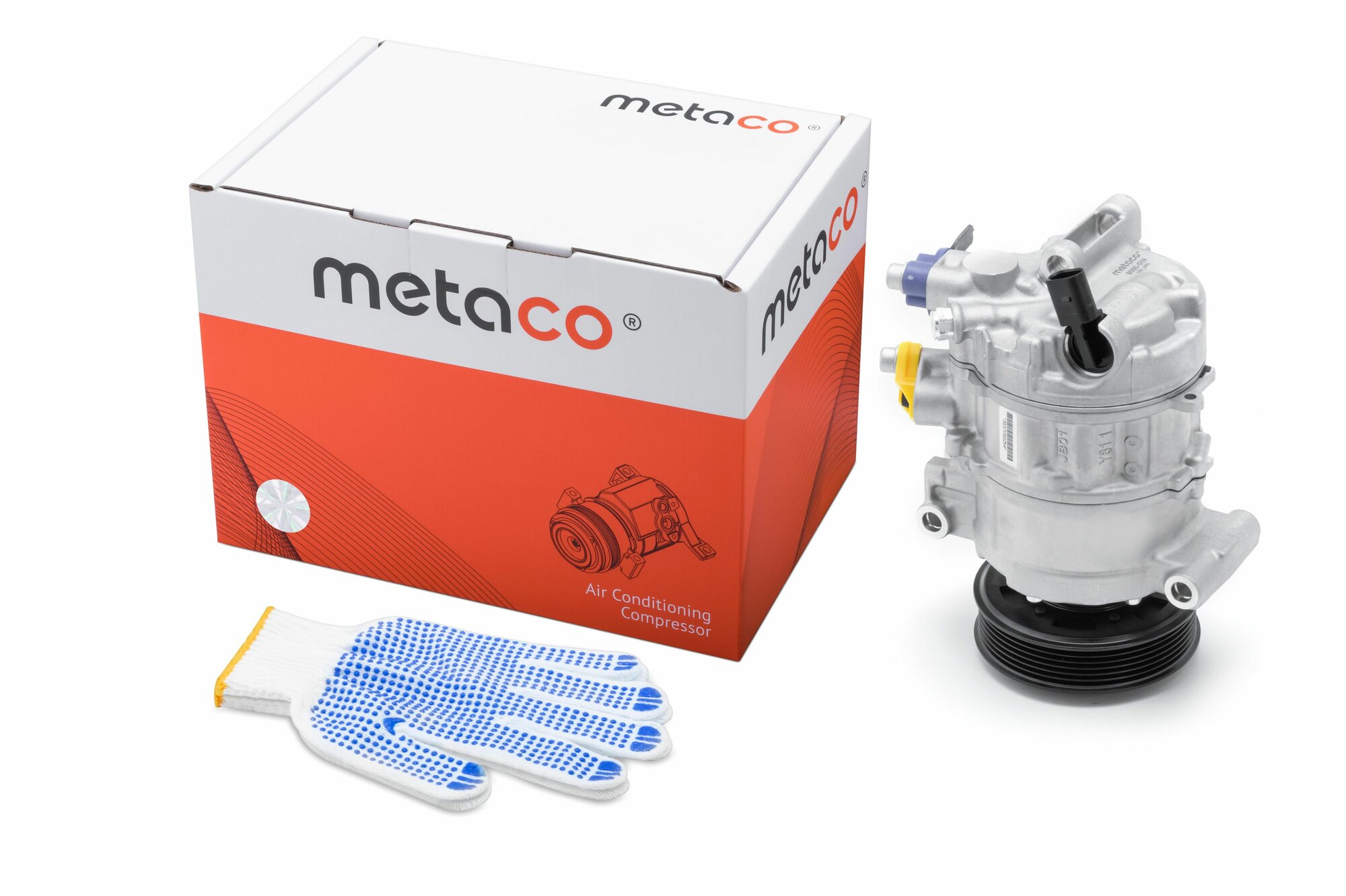 Компрессор кондиционера METACO Skoda Шкода Rapid Рапид 5Q0820803 5Q0820803A 8000-039