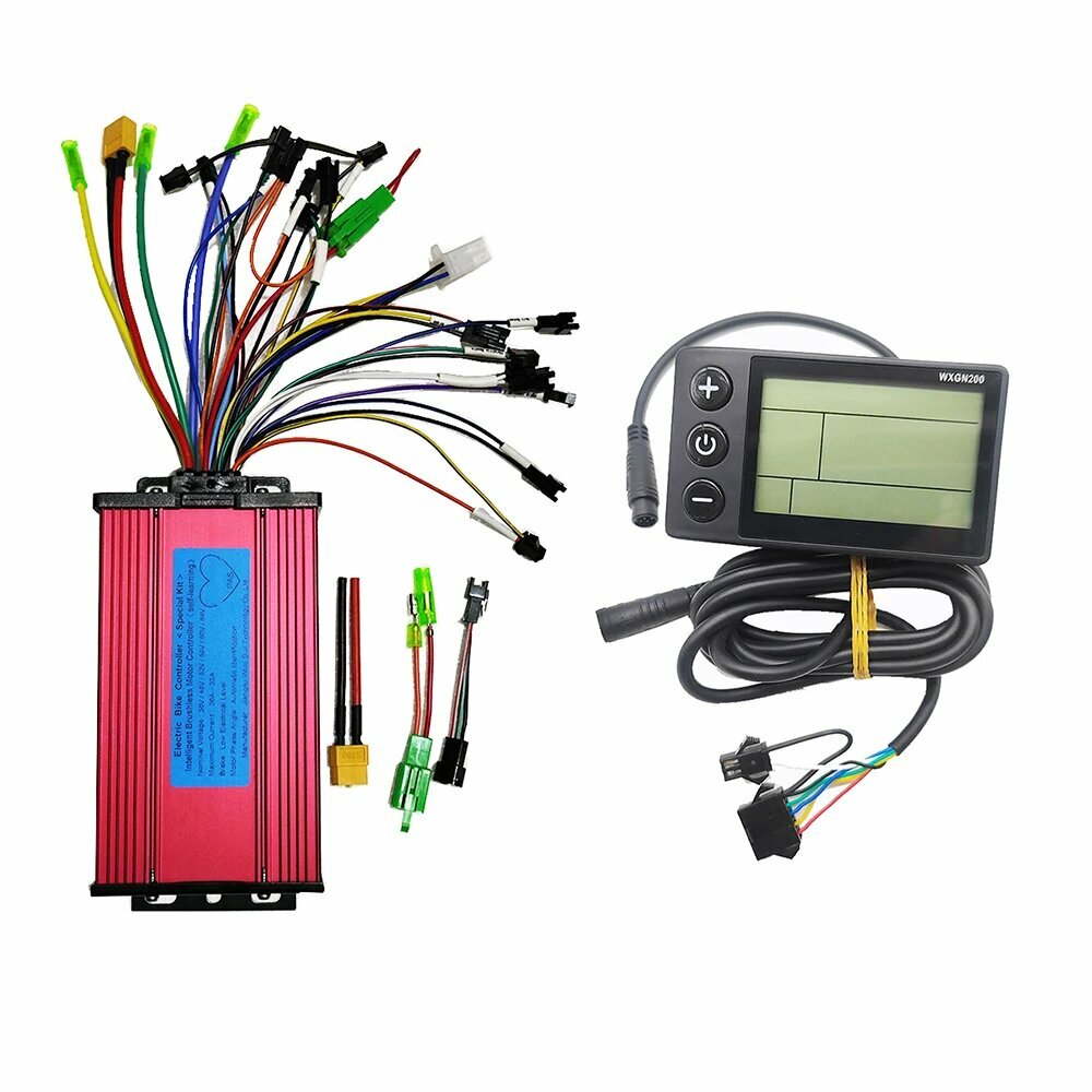 Бесщеточный контроллер для электровелосипеда Max33A 36-60V 26-33A kit