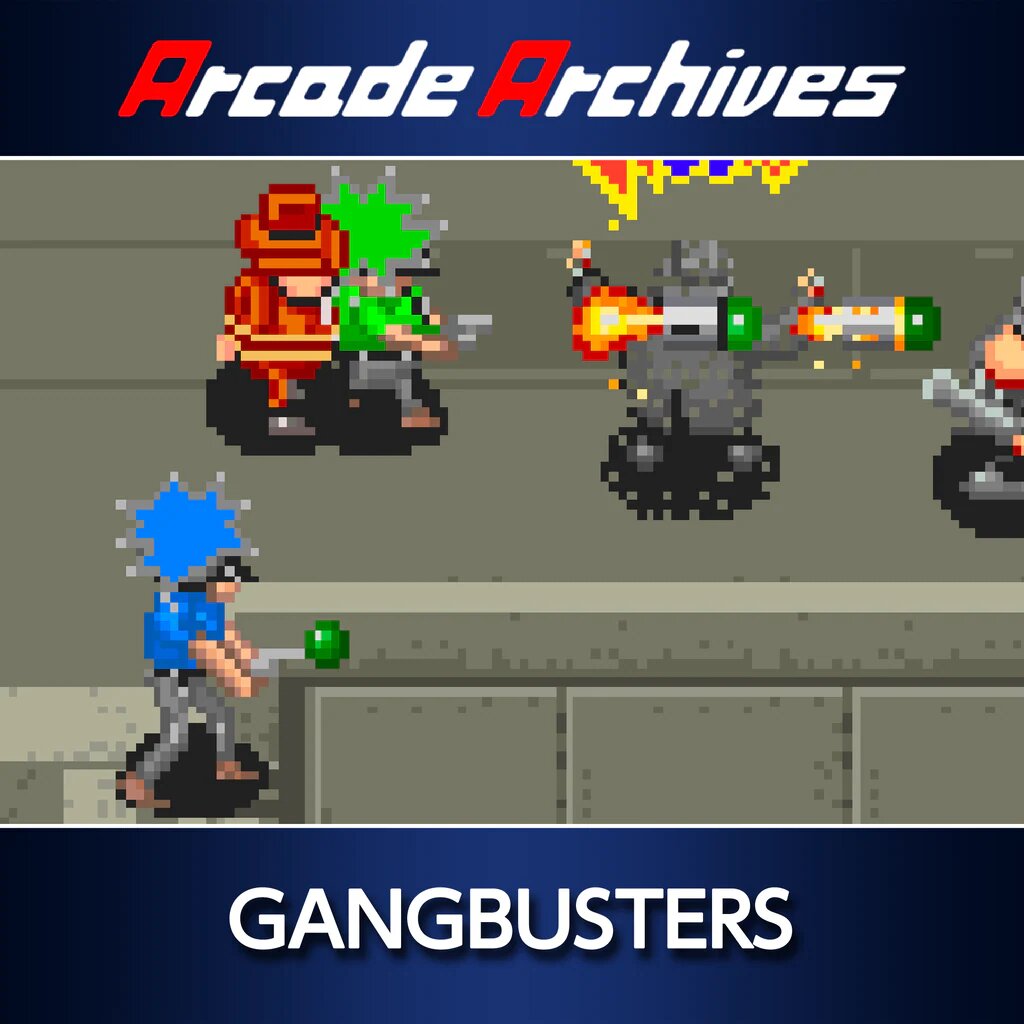 Arcade Archives GANGBUSTERS для Sony PlayStation | PS4 и PS5 | Игра навсегда | Быстрая доставка