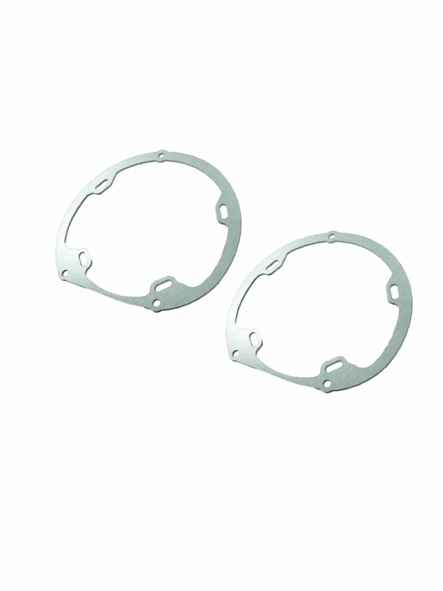 Переходные рамки Hyundai Creta II (Галоген) (2021 - 2022 г. в.) для замены линз с креплением Hella 3/3R/5R (комплект 2шт.)