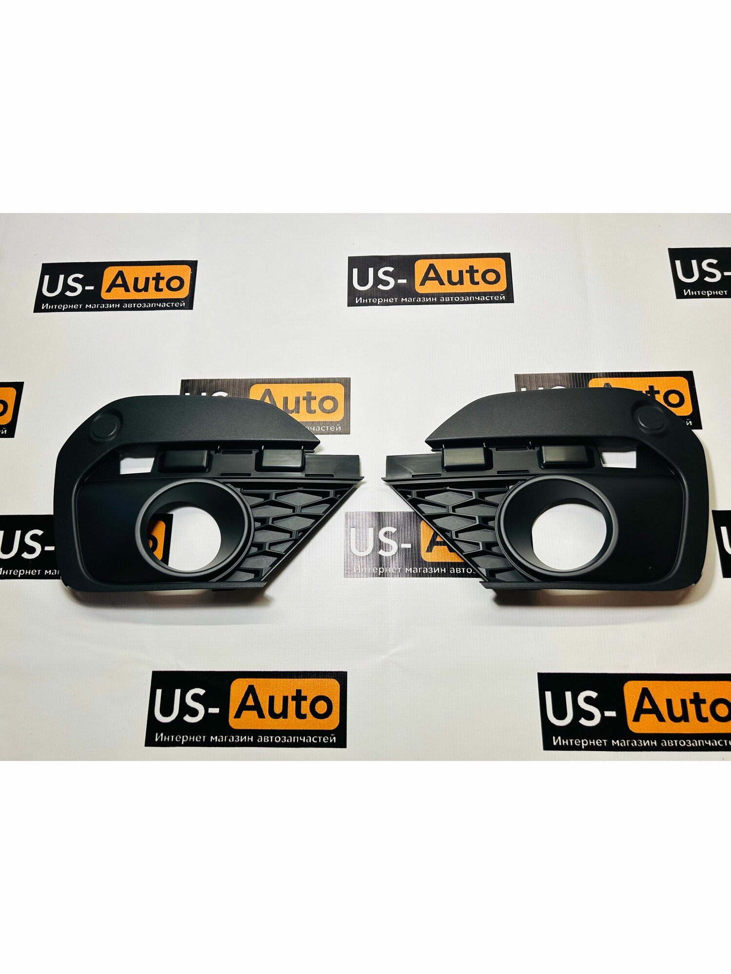 Рамки противотуманных фар Лада Ларгус ФЛ, Lada Largus FL 2 шт.