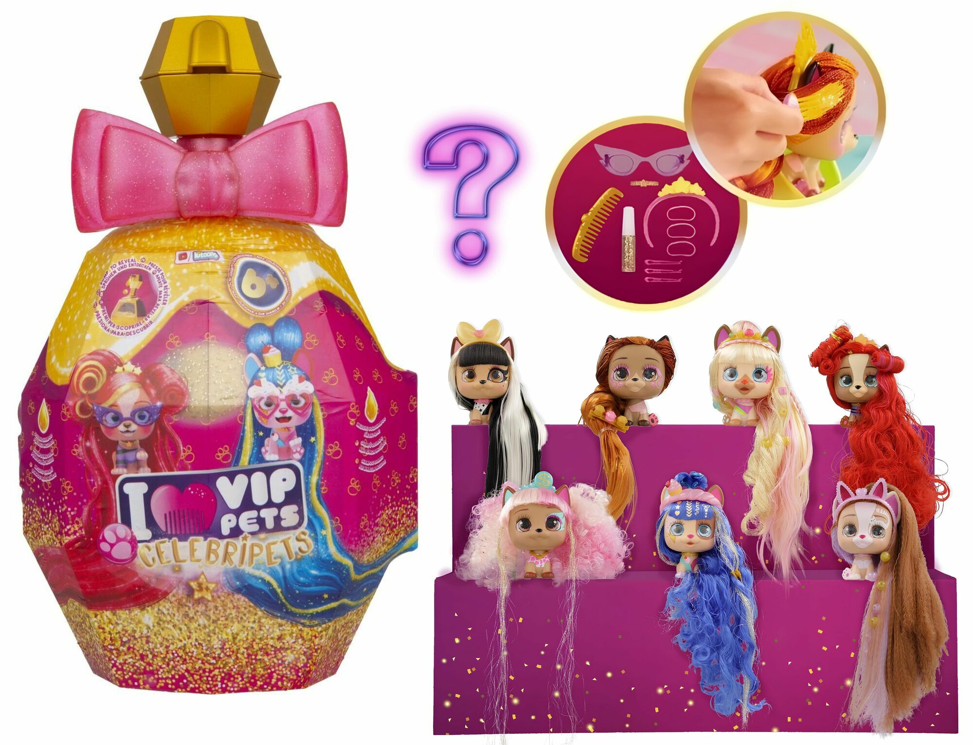 Игрушка VIP Pets Модные щенки серия Коронация