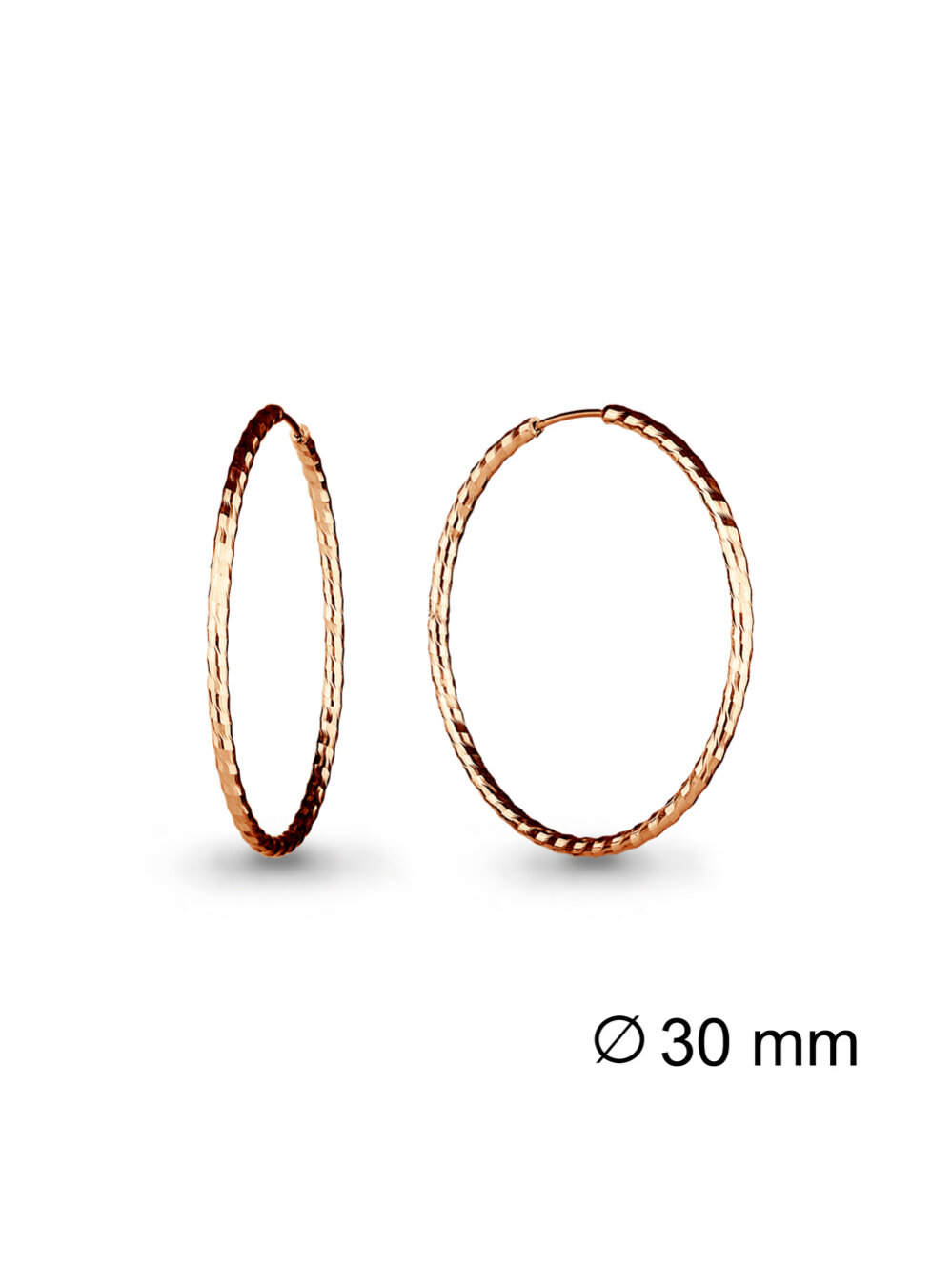 Серьги конго, серебро, 925 проба
