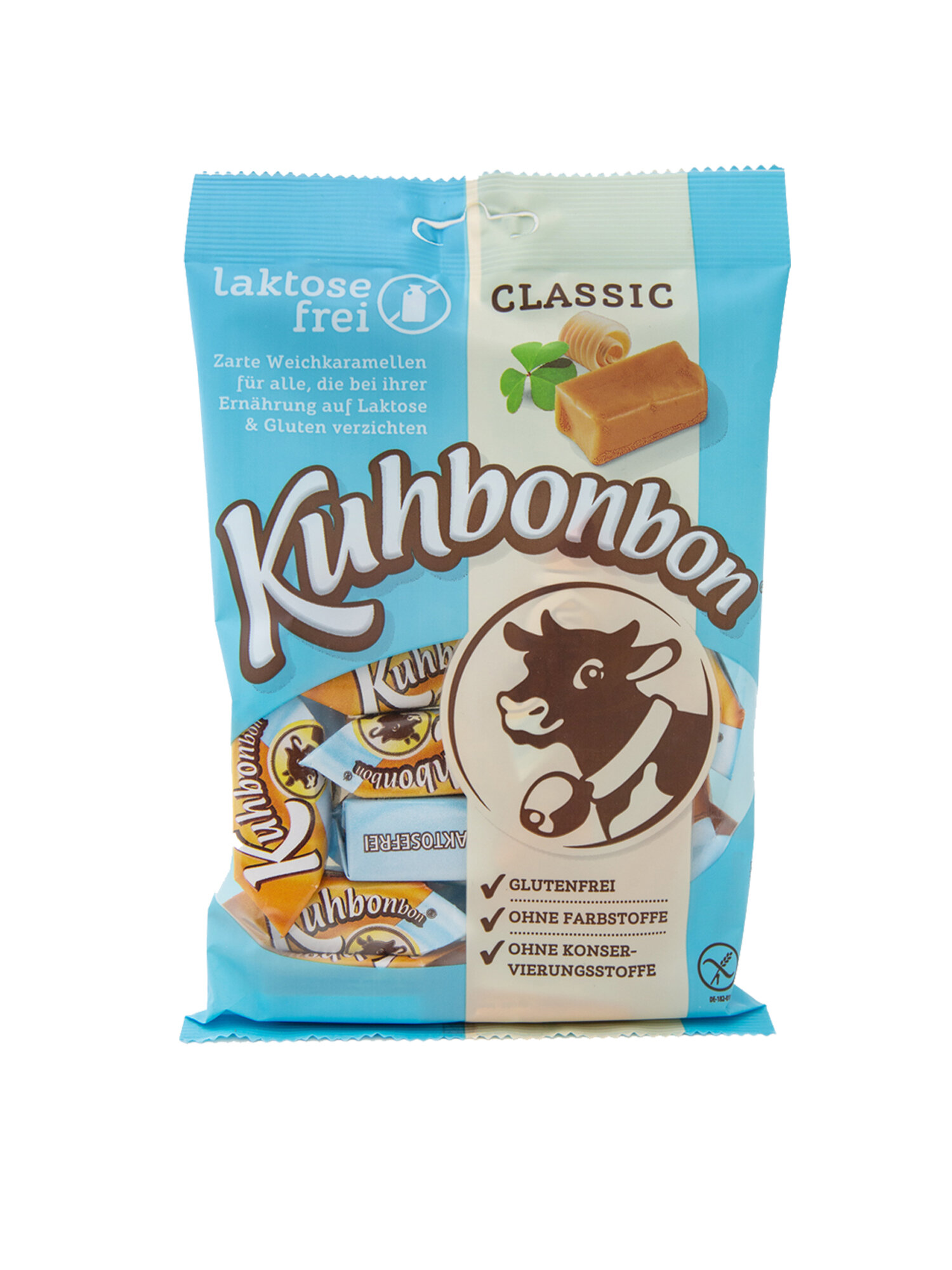 Сливочная мягкая карамель Kuhbonbon "Classic" без лактозы, 175г