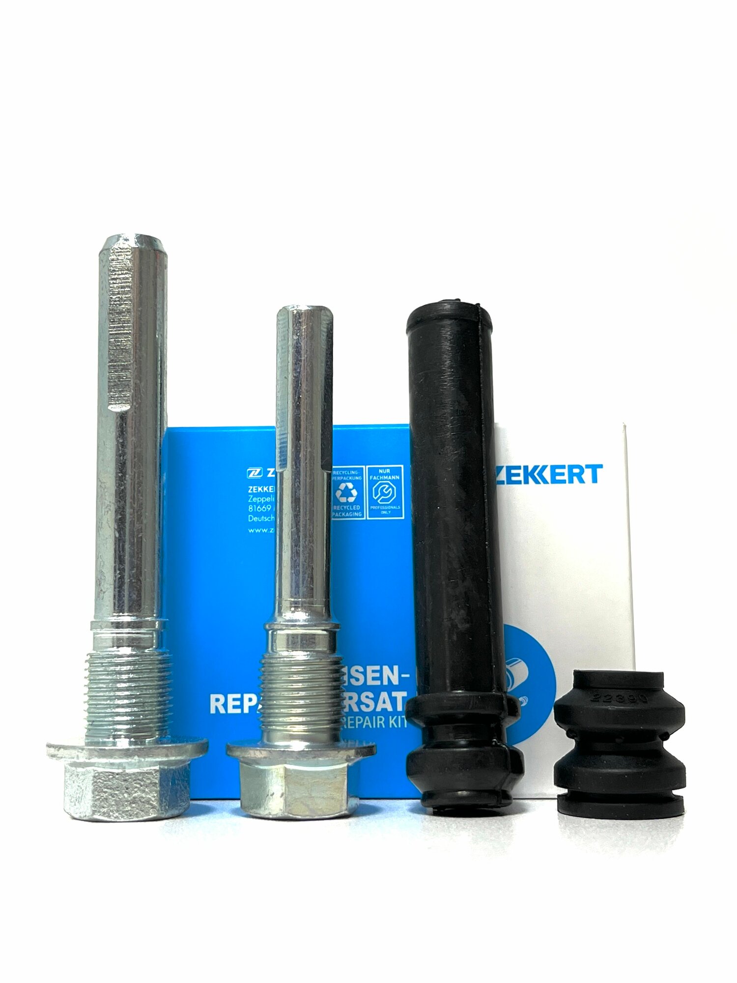 Ремкомплект переднего суппорта Mazda CX7, CX9 2006-2012 направляющие + пыльники Zekkert