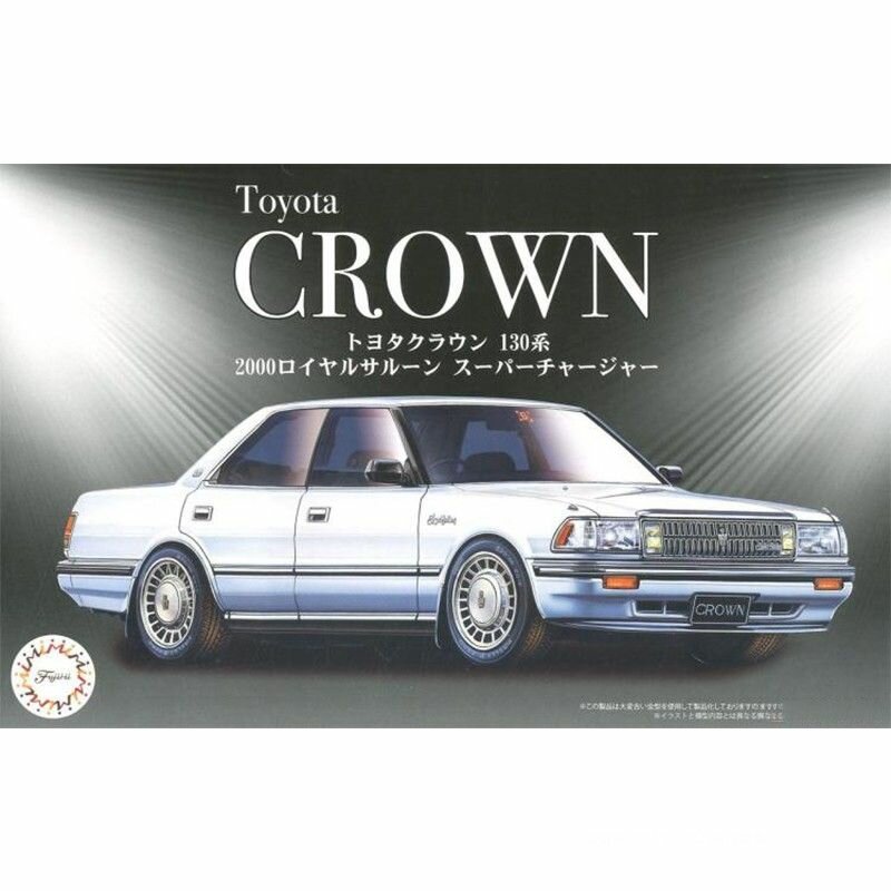 Сборные автомобилей модели Fujimi-03994 1/24 Toyota Crown 130 2000 Royal Saloon car Model Kit
