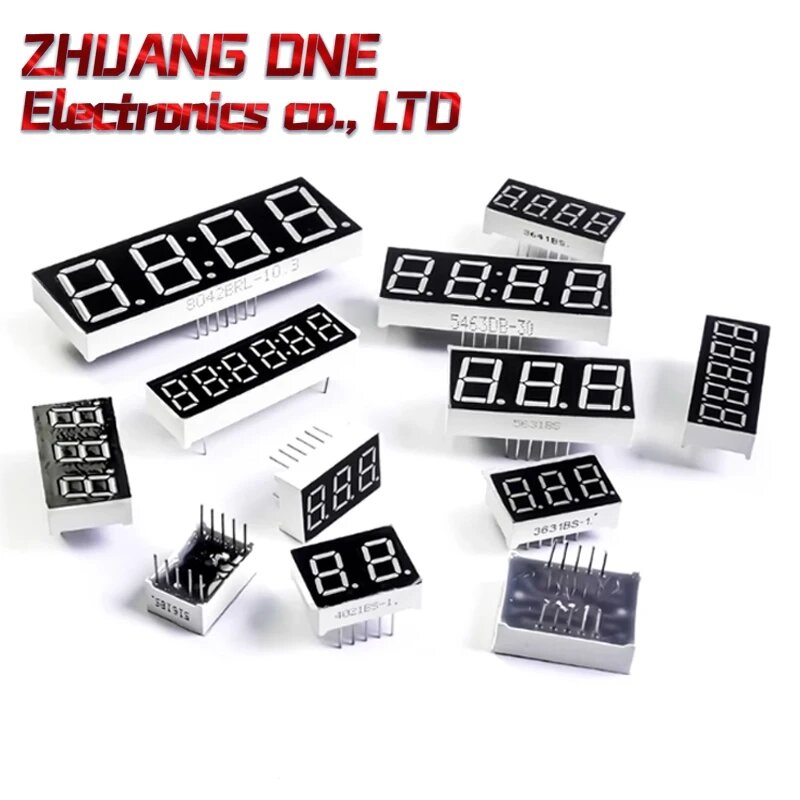 5 шт. Цифровые светодиодные дисплеи ZHUANG One 0.28-0.56 дюйма