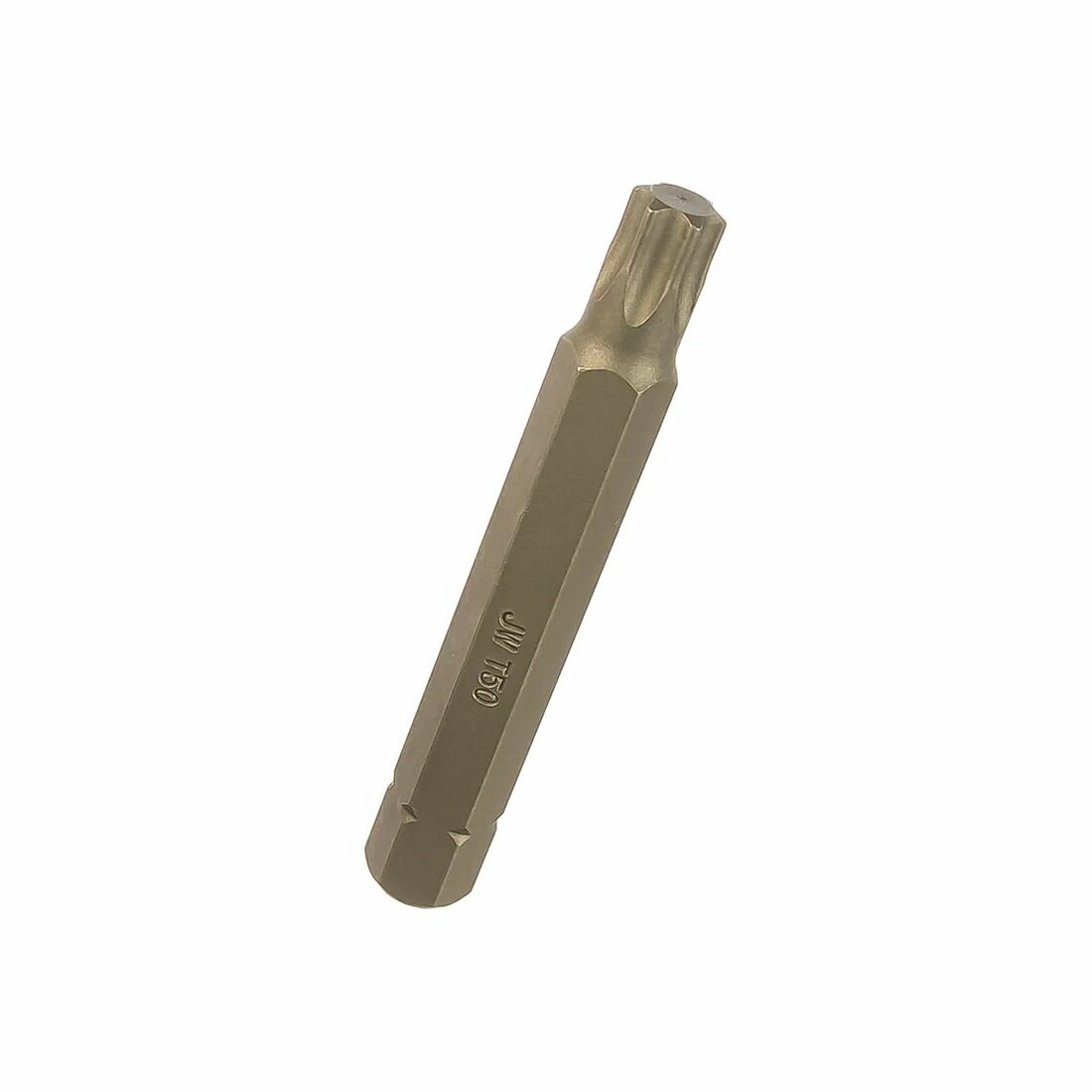 Бита-вставка для шуруповерта торкс Torx 10 мм L=75 мм Т50, Jonnesway D175T50