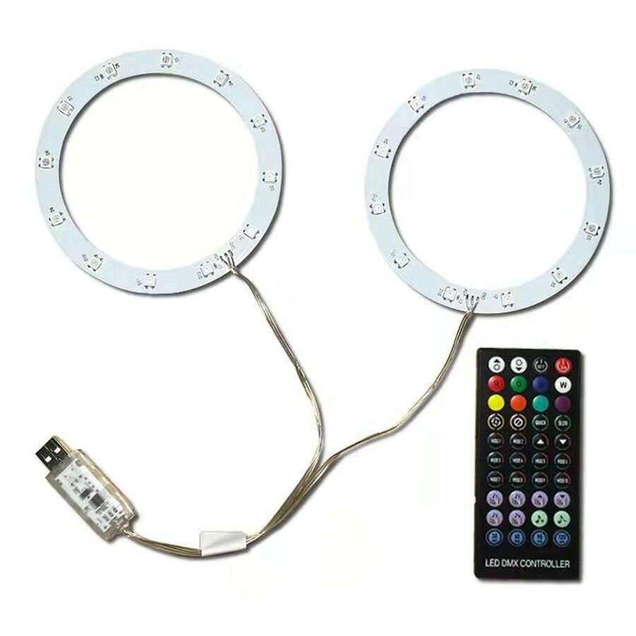 Подсветка PS5 с RGB + пультом дистанционного управления