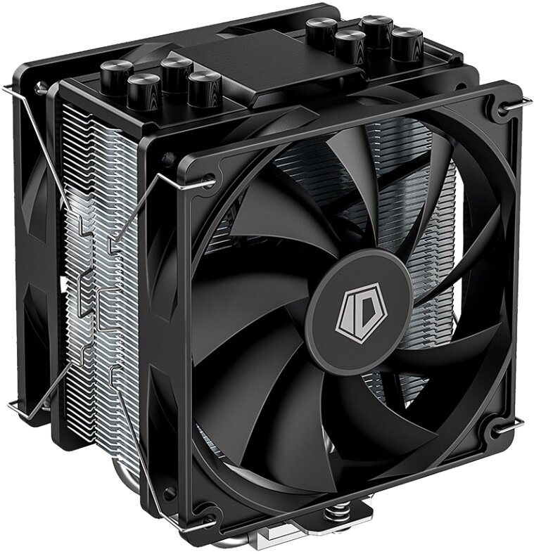 Кулер для процессора ID-COOLING SE-214-XT PLUS черный 120мм алюминий+медь 1800rpm 35.2db 4-pin 200W 150мм