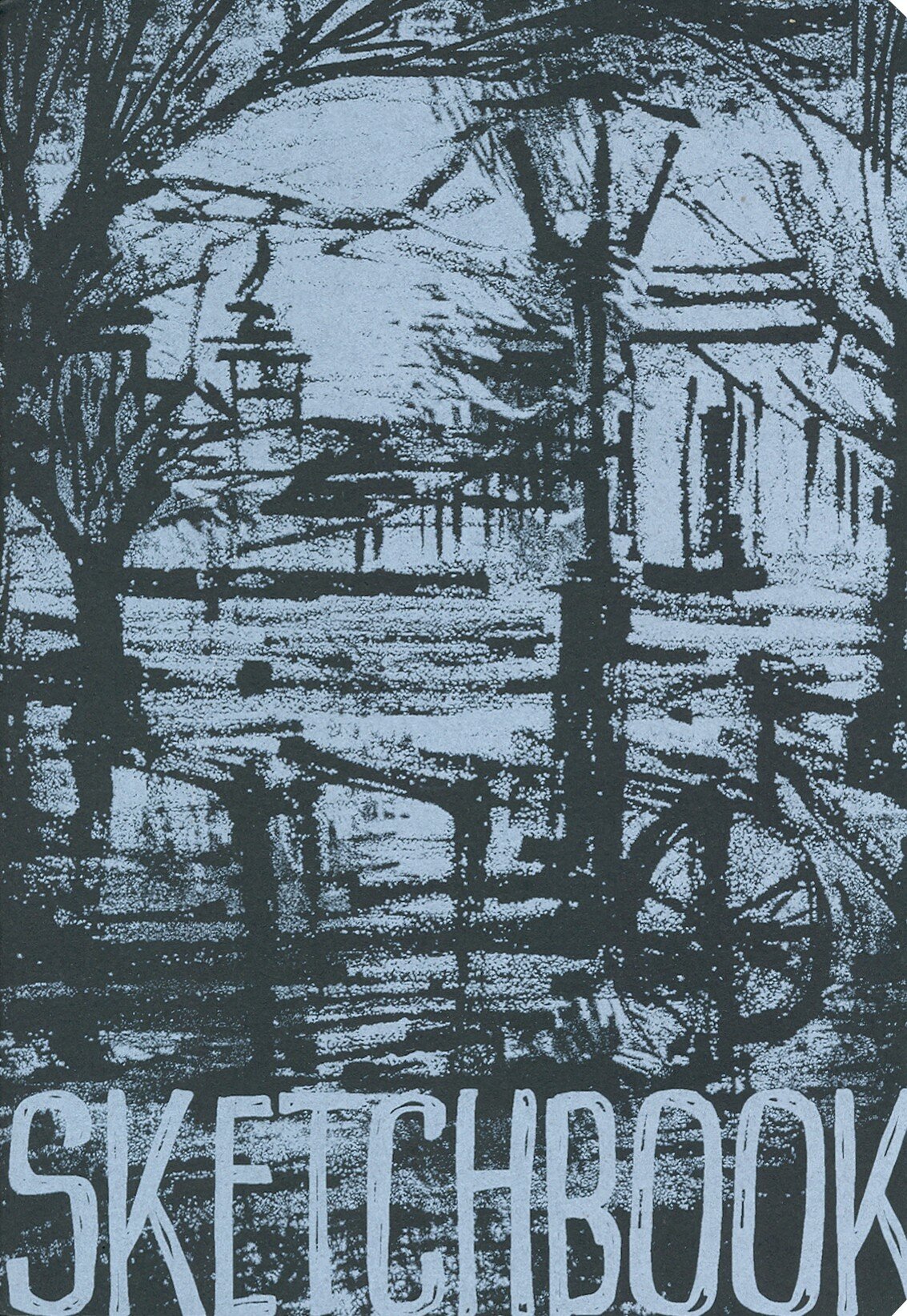 Sketchbook 40 листов, А5, черная бумага "МИКС-2" 4 вида (3-580/02)