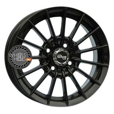Диск автомобильный литой Tech Line 302 13x5.5 4x98 et28 dia58.6 BL