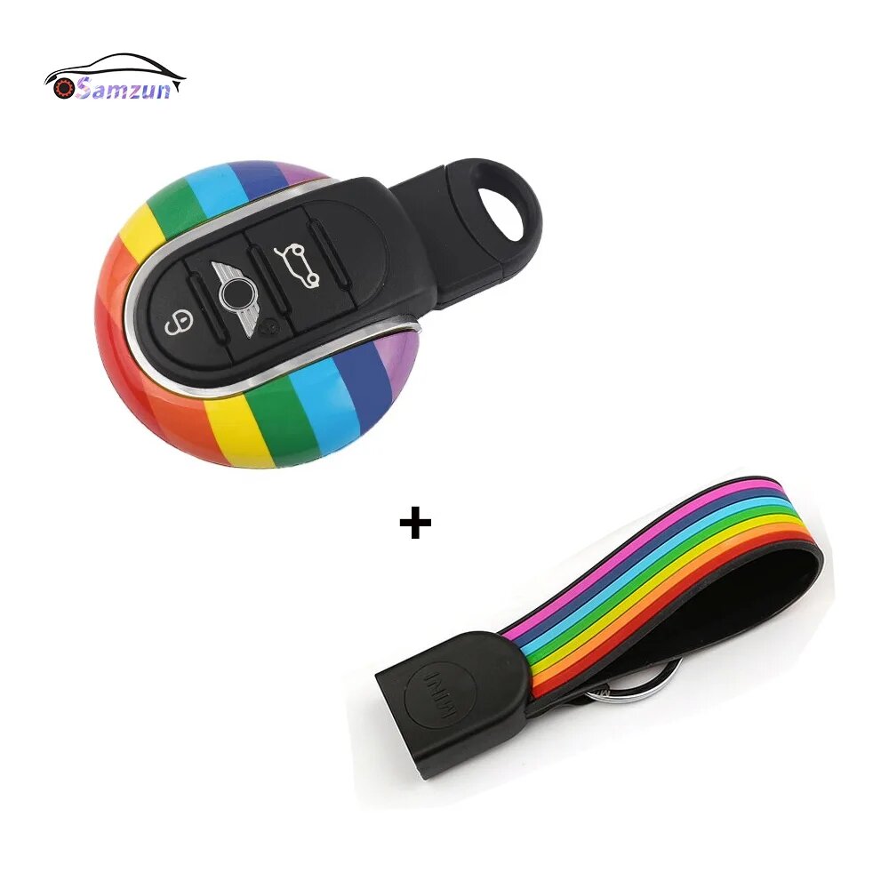 Чехол для ключа MINI Cooper Rainbow 2