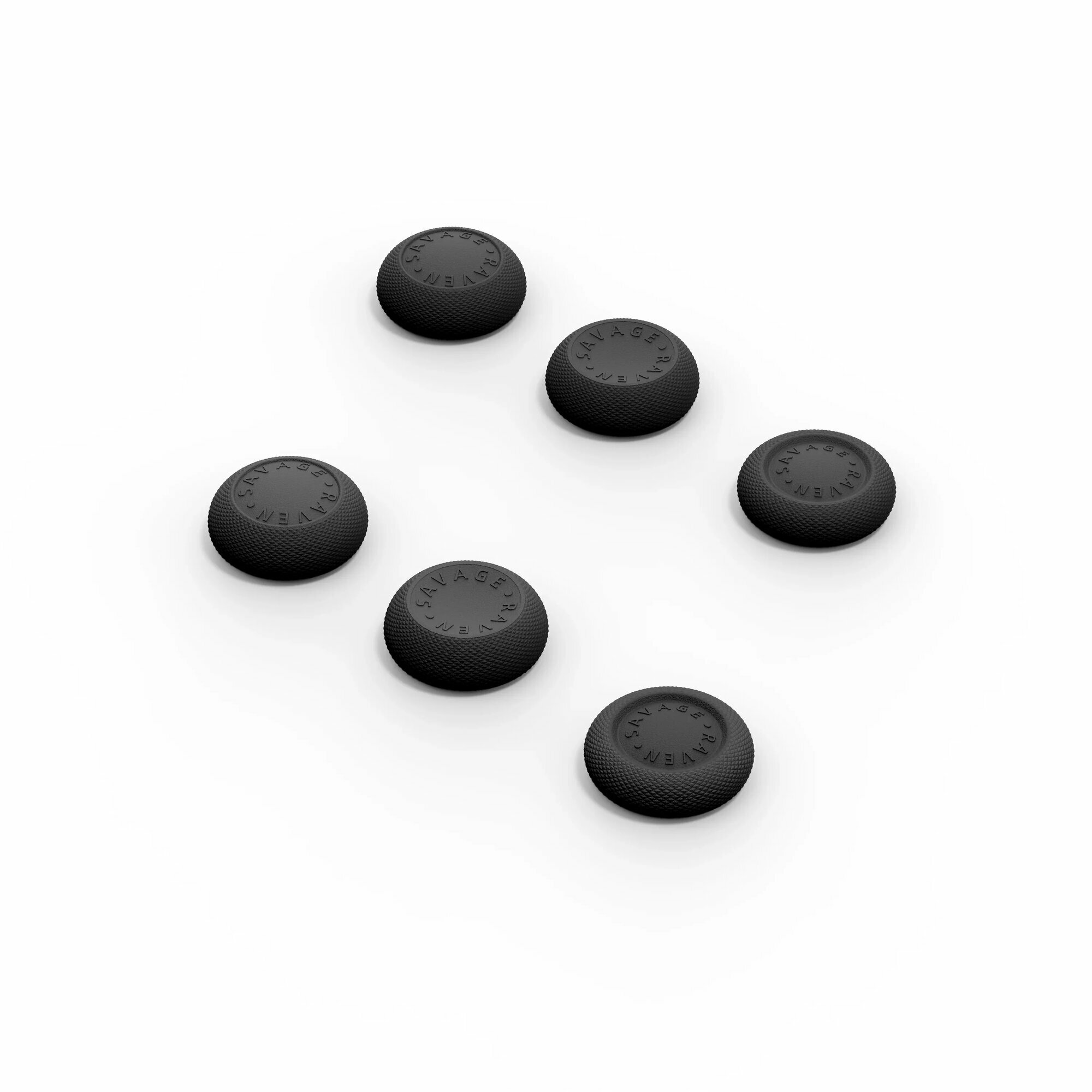 Набор Thumb Grip Set Savage Raven для Switch Joycon, черный