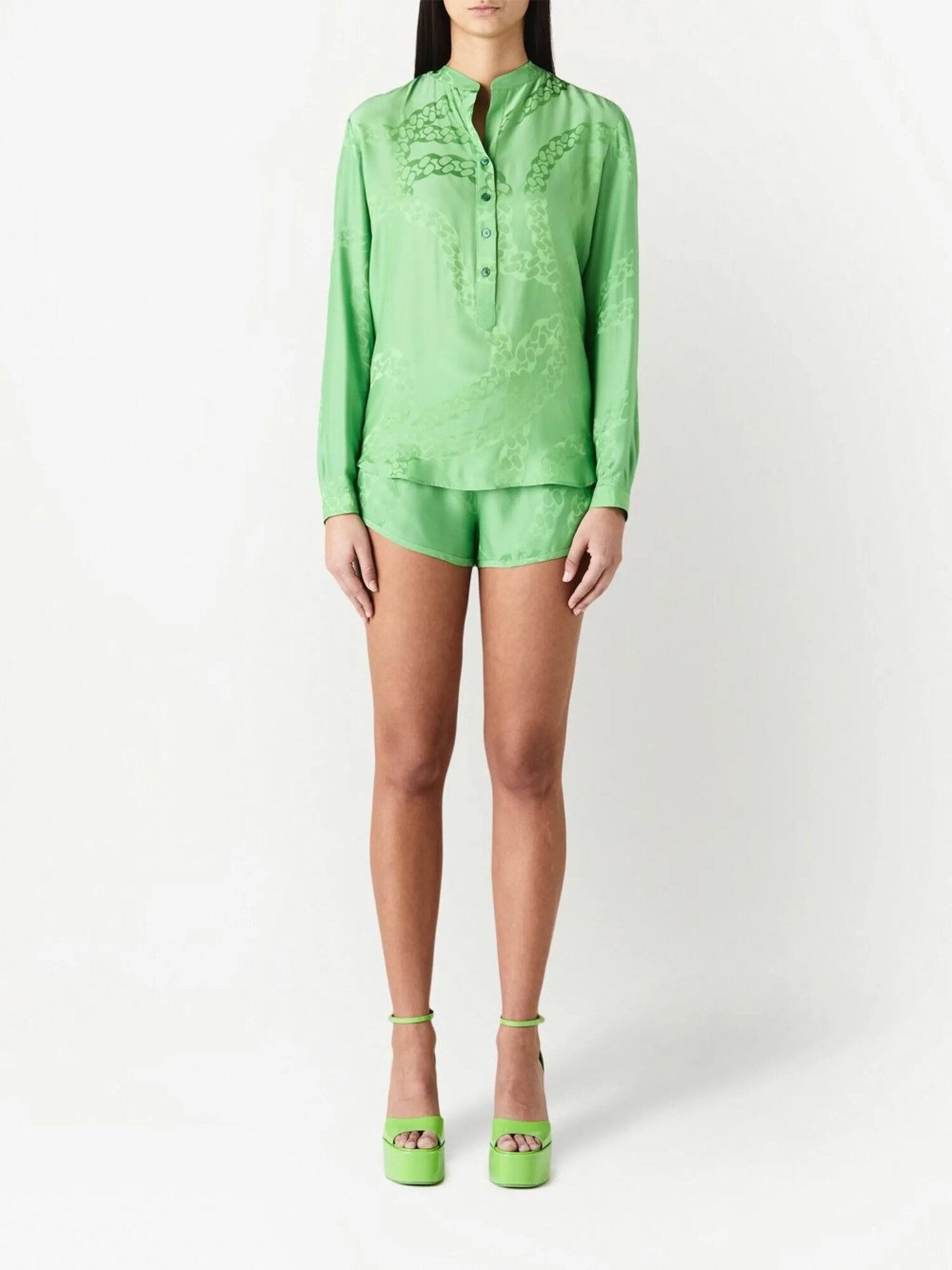 Шорты Stella McCartney, размер 38, green — фото 1