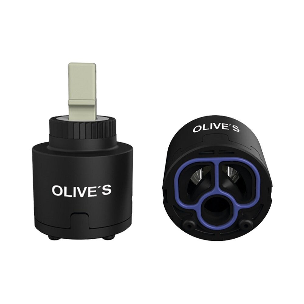 Картридж Olive's керамический 40 мм для ремонта и обслуживания рычажных смесителей