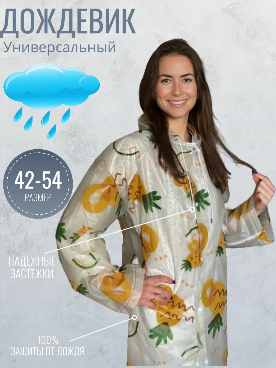 Плащ-дождевик Весна-лето 2025