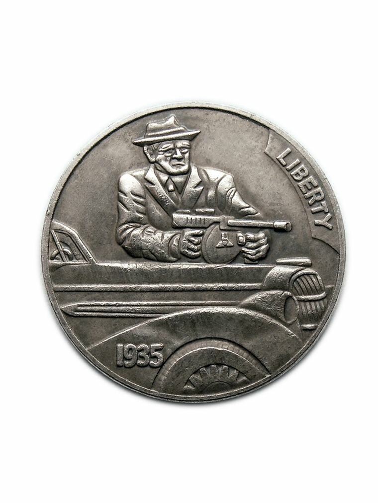 5 центов 1935 США Бизон сувенирная монета 3 сувенирная копия монеты, нумизматика, деньги для коллекции