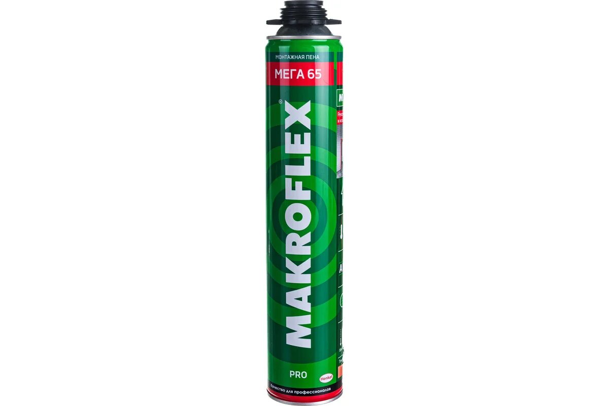 Макрофлекс Пена монтажная мега 70 про, 880мл 3048185