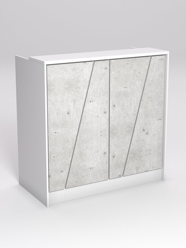 Ресепшн "Техно", Белый. Производитель товара - компания Westcom.