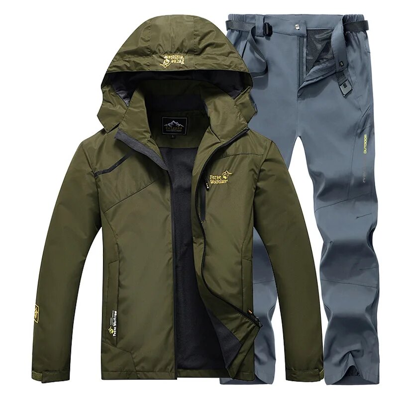 Тактическая куртка и штаны Army Green Grey, 4XL
