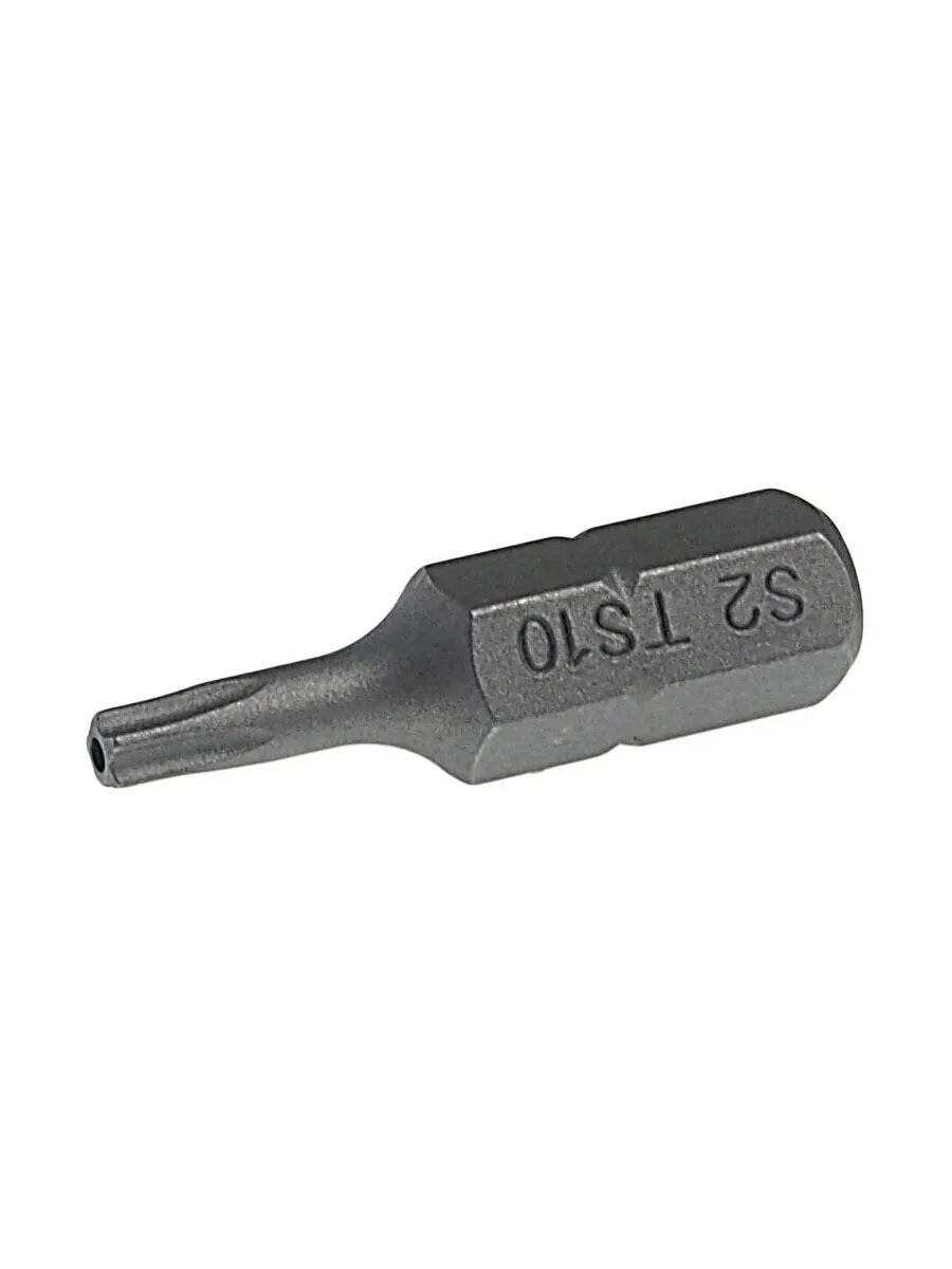 Бита 1/4"DR 5-гранная TORX с отверствием TS10Hх25мм