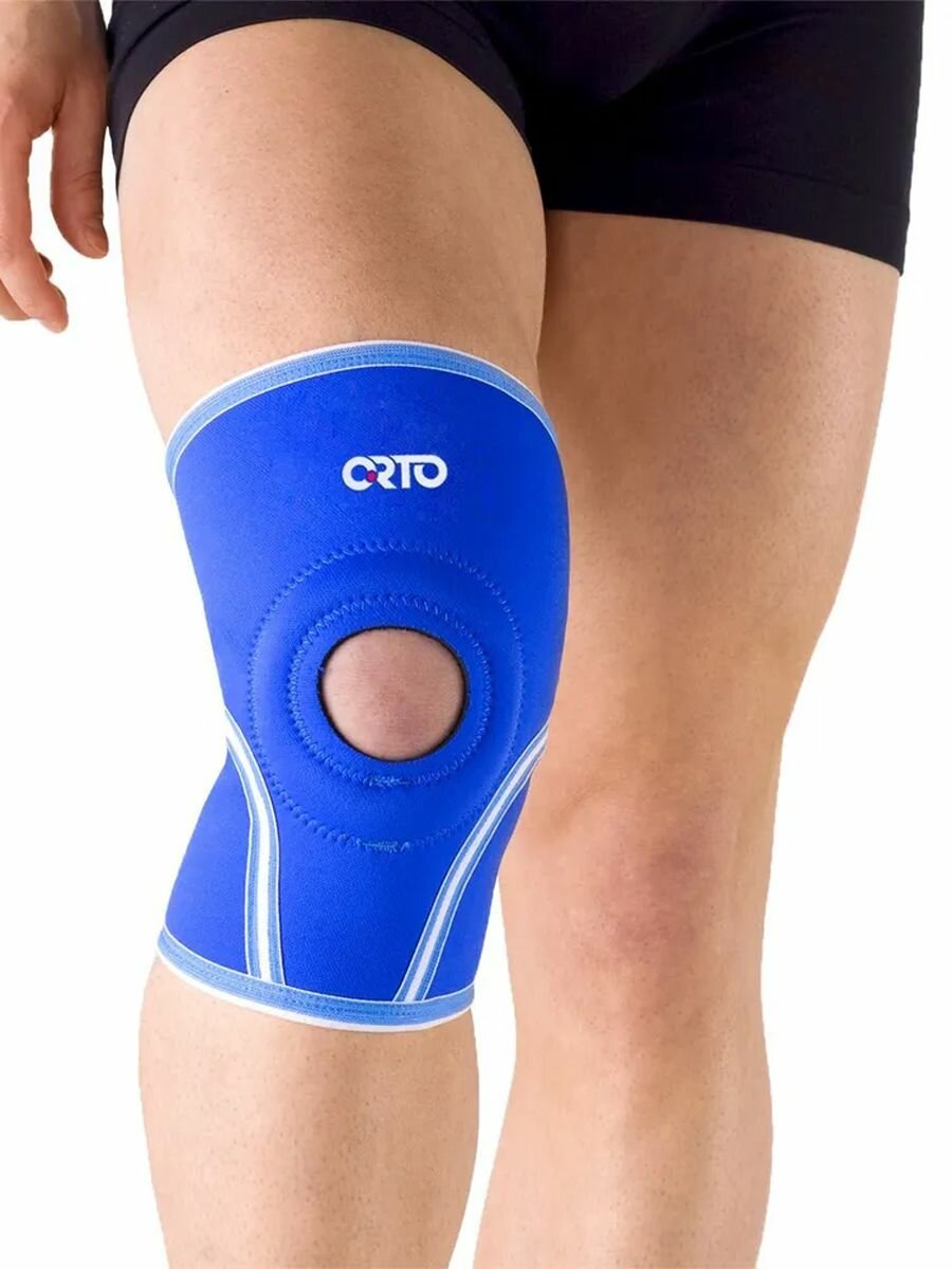 Бандаж на коленный сустав с отверстием Orto NKN 209